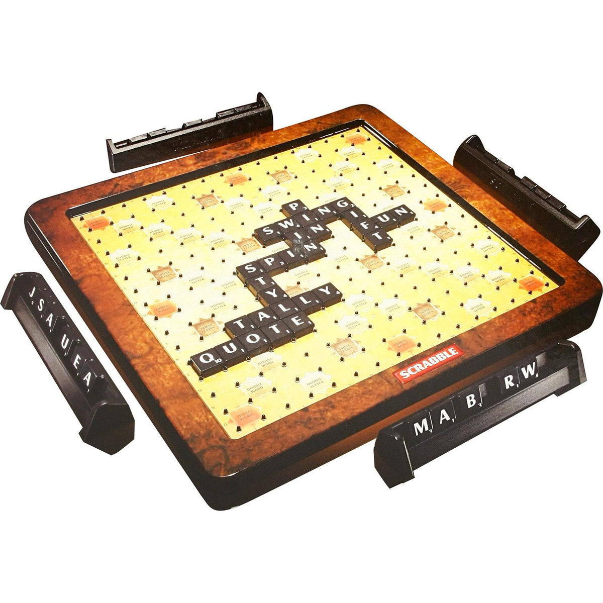 Mattel SCRABBLE Deluxe - Tile lock gameboard – Exclusive Collectables