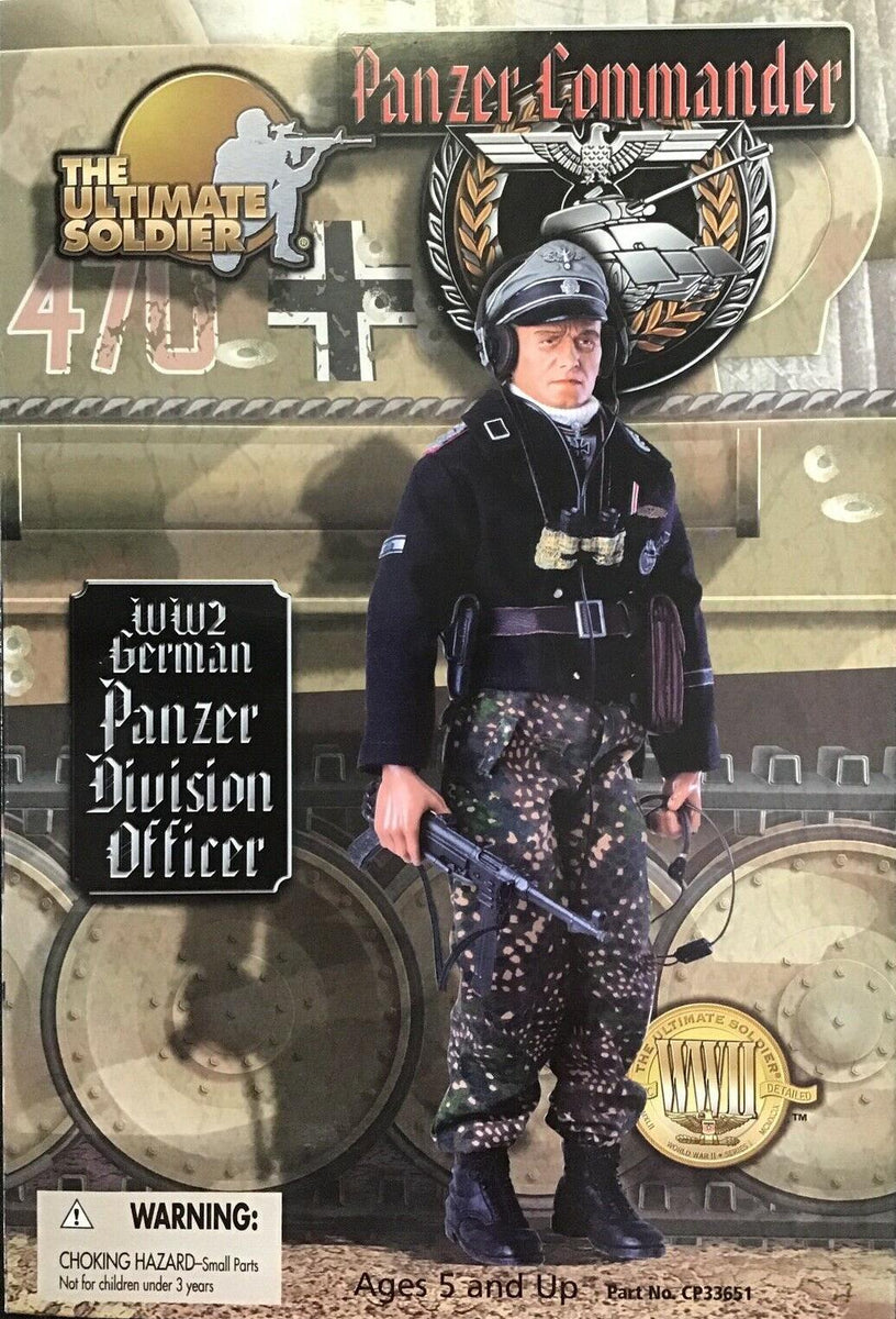 1:6 WW2 German Panzer Division Officer - Panzer Commander – Exclusive ...