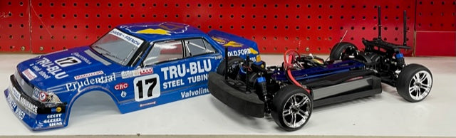 1:10 XD Ford Falcon Tru Blu Electric Brushless RC - Excellent RC - Rea ...